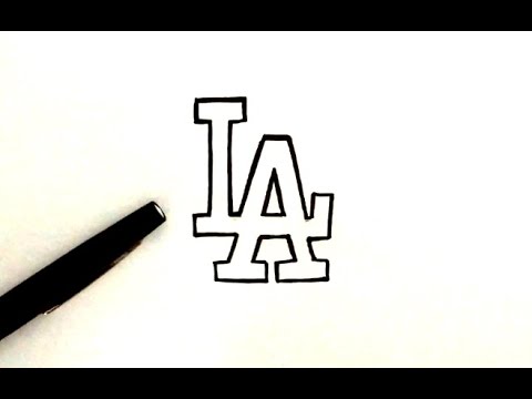 Comment dessiner le Logo LA (Los Angeles)