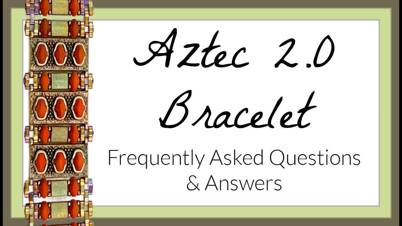 Aztec 2.0 Bracelet (Variations) - Jewelry Making Tutorial