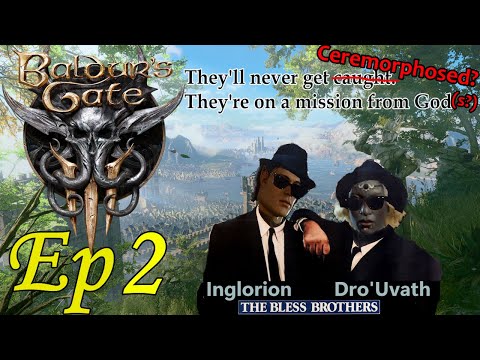 Baldur's Gate 3: The Bless Brothers' First Dungeon