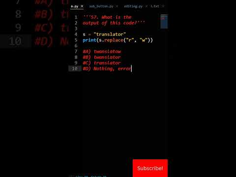 Python Test 45