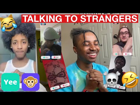TALKING TO STRANGERS ON THE YEE/MONKEY APP! *HILARIOUS*🤣