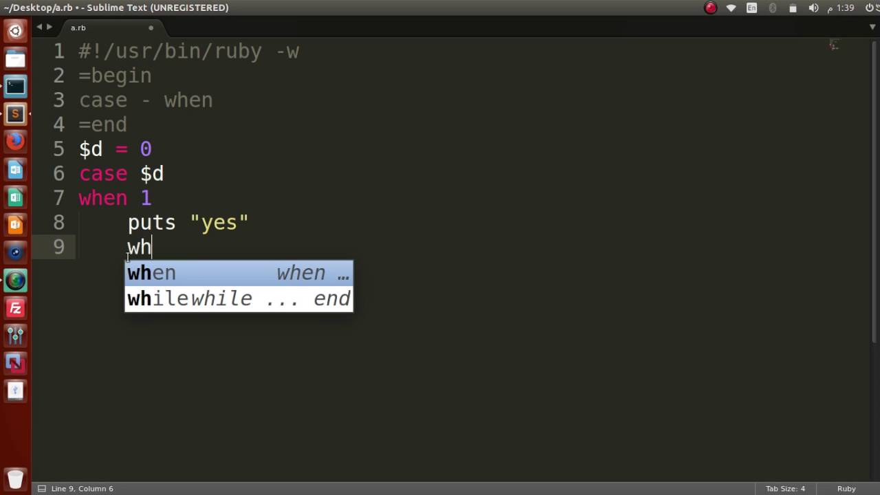 18_Ruby basics(case statement)