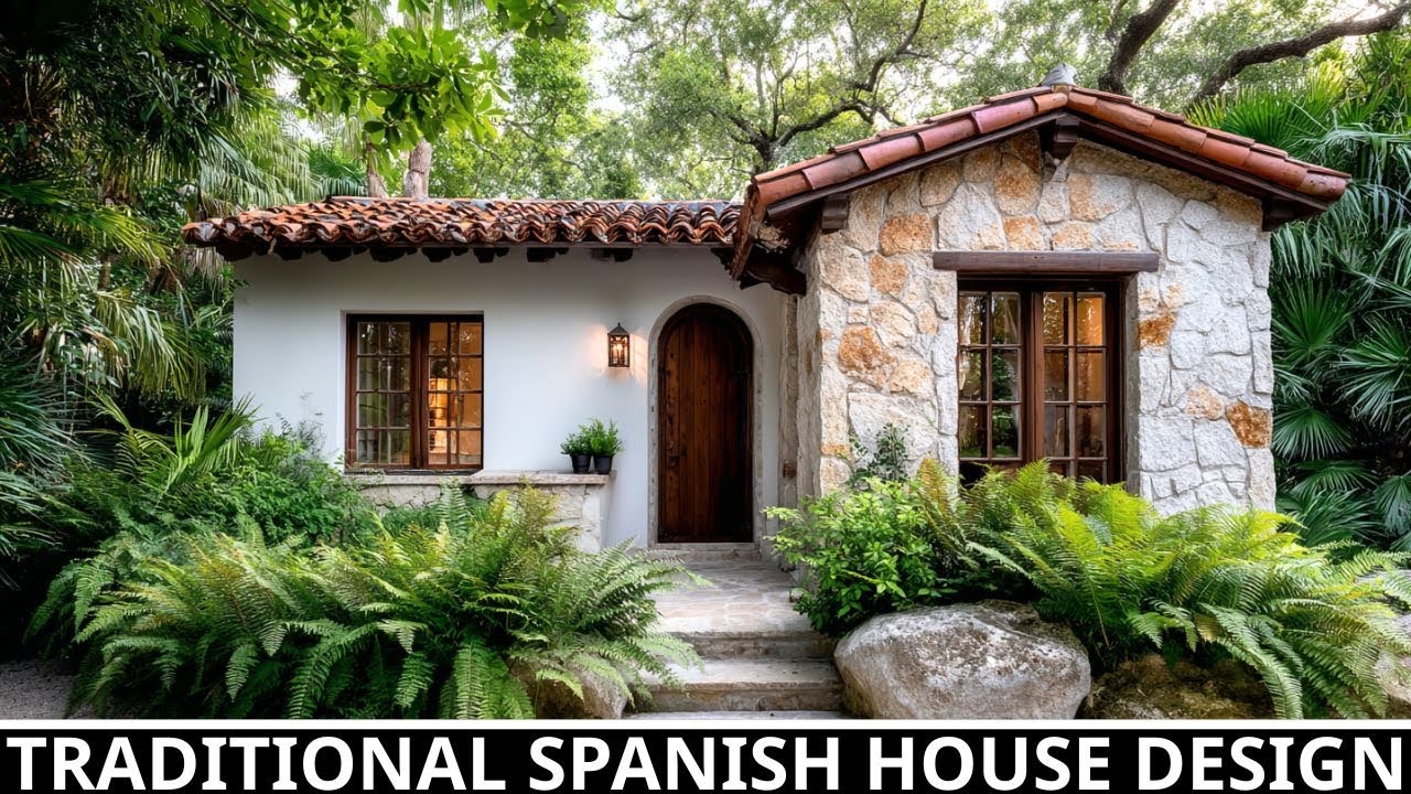 Spanish-Style Tiny Home | Reviving the Charm of Traditional Architecture