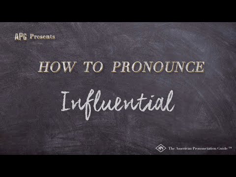 How to Pronounce Influential (Real Life Examples!)