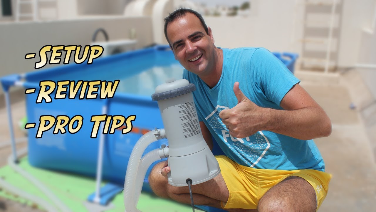 Intex Filter Pump Setup & Review