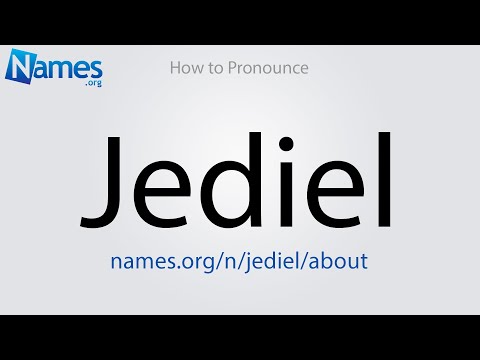 How to Pronounce Jediel