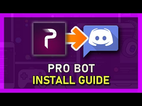 How To Install & Use Pro Bot on Discord - Tutorial
