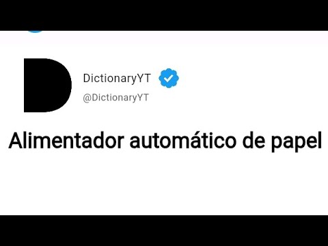 Alimentador automático de papel Meaning in English