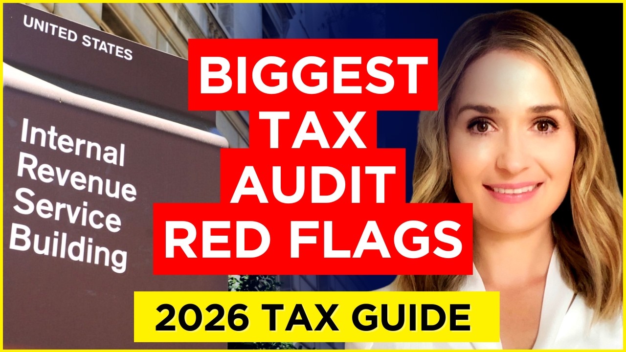 🚨IRS Crackdown: These 8 RED FLAGS On Your Tax Return Could Trigger an Audit