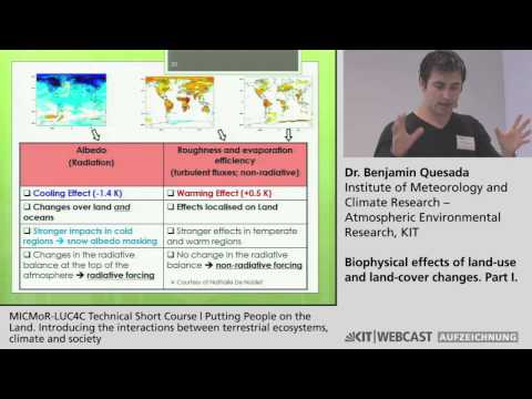 Biophysical effects of land-use and land cover changes, Part I