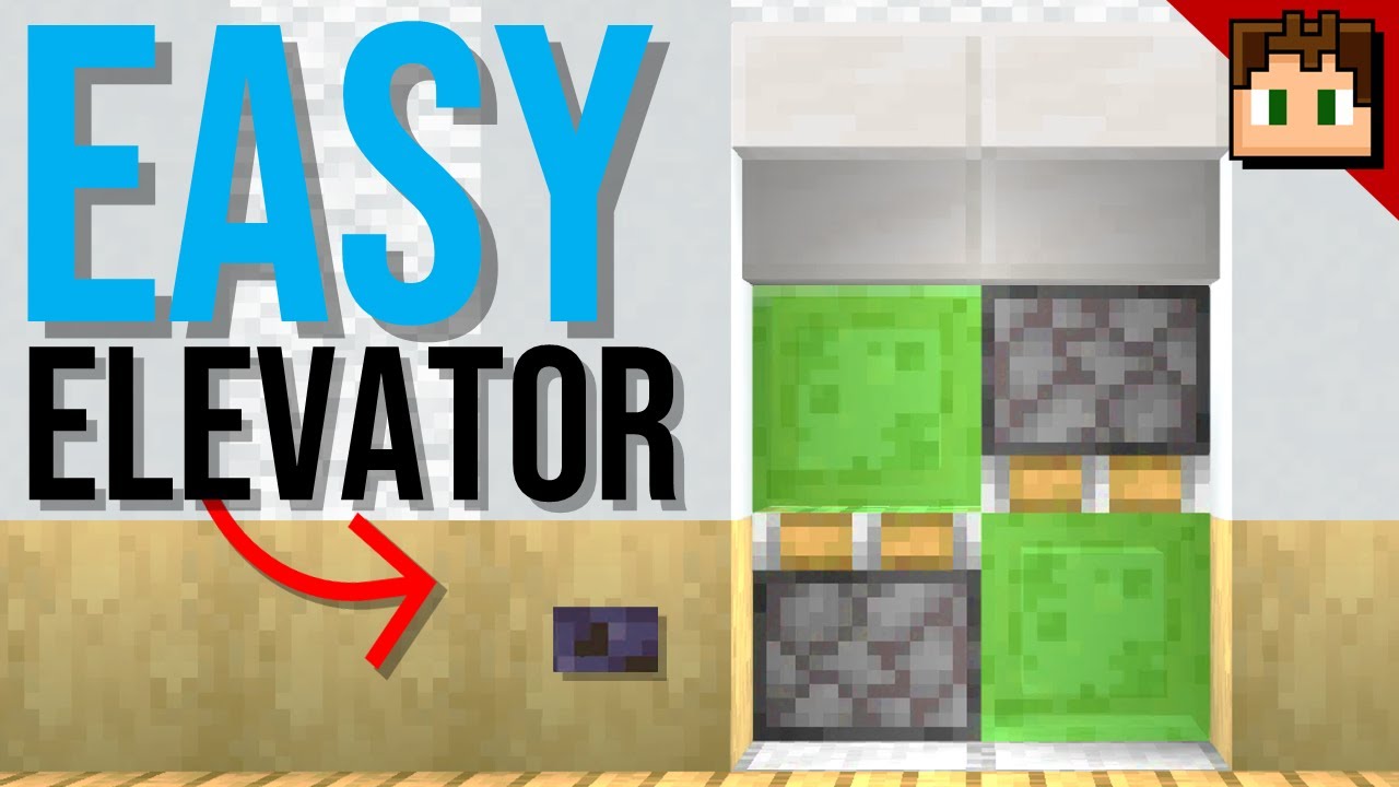 Minecraft Bedrock: Easy Working ELEVATOR Tutorial! 1.21