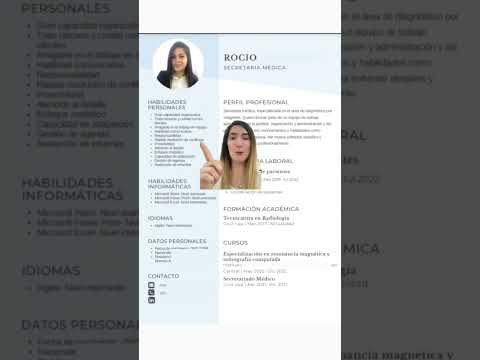 con este curriculum consiguio empleo en menos de 3 meses #curriculum #cv #rrhh #empleo