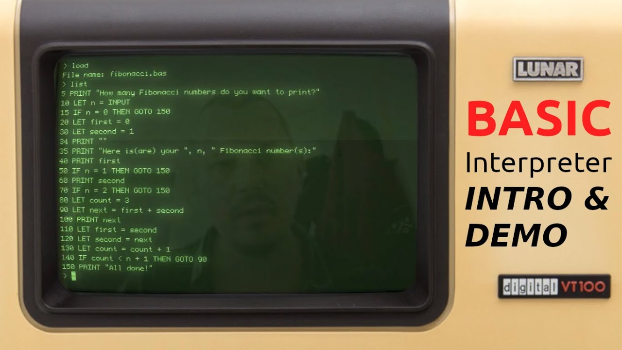 Programming a BASIC Interpreter in Python: Intro & Demo