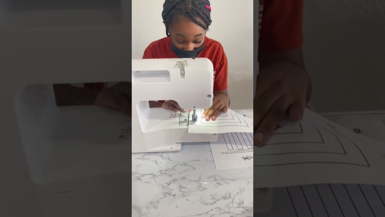 Start sewing on paper first to practice! Happy sewing! #learntosew #sewingtips #sewinghacks #sewing