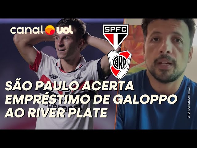São Paulo acerta empréstimo do meia Galoppo ao River Plate