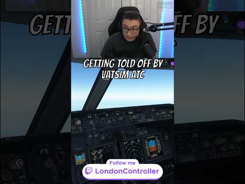GETTING TOLD OFF BY ANGRY ITALIAN ATC ON VATSIM!!š¤£š #shorts #flightsim #vatsim #plane #avgeek