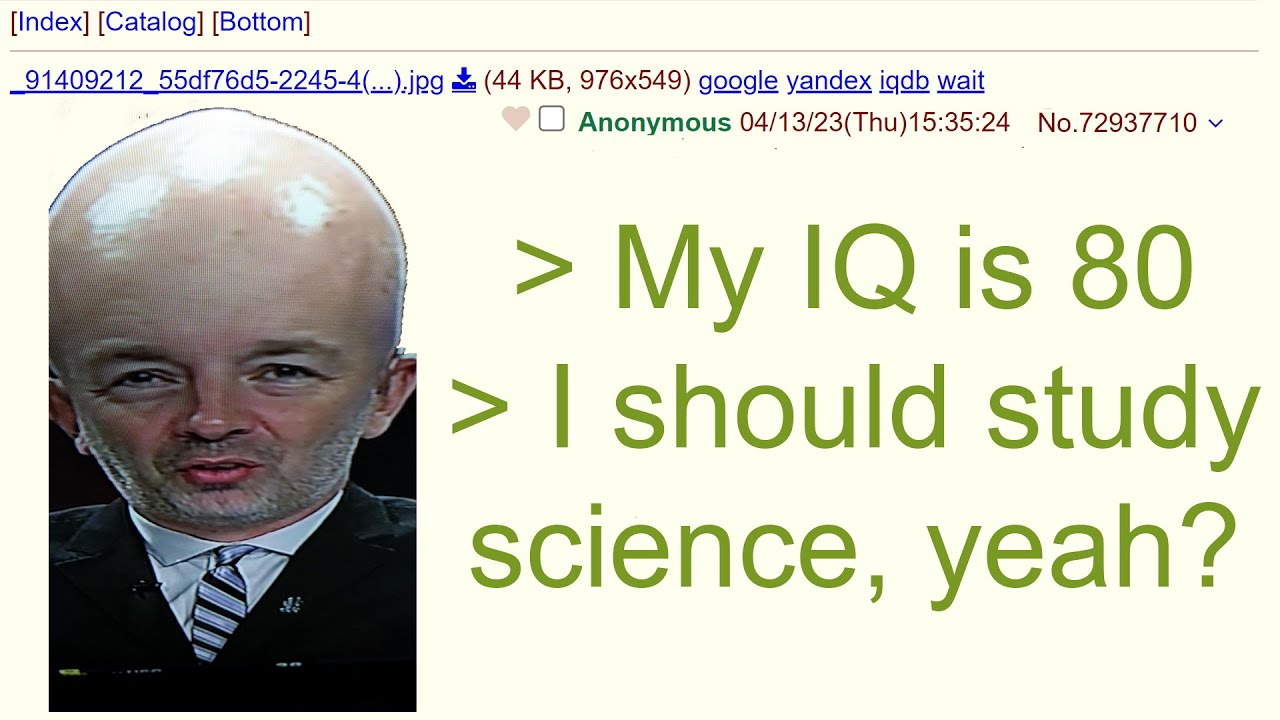 Anon Is Medically Retarded - 4Chan r/Greentext