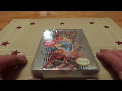 Unboxing Castlevania III Dracula's Curse