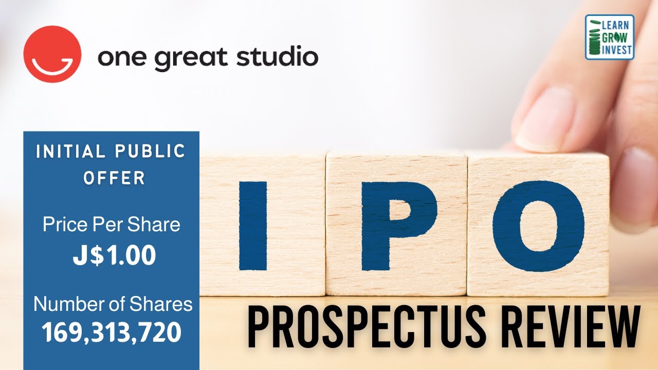 One Great Studio (1GS) IPO Prospectus Review
