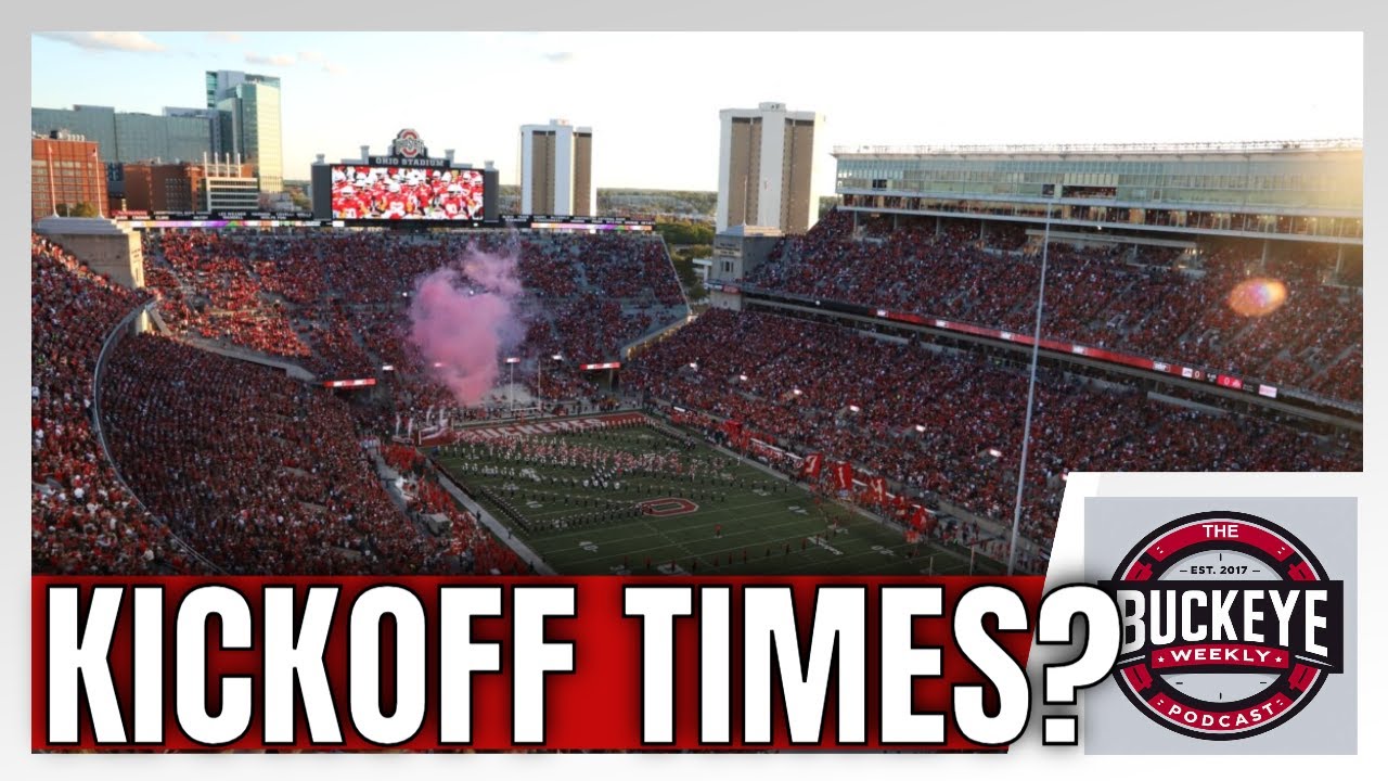 Ohio State Football: Predicting Kickoff Times