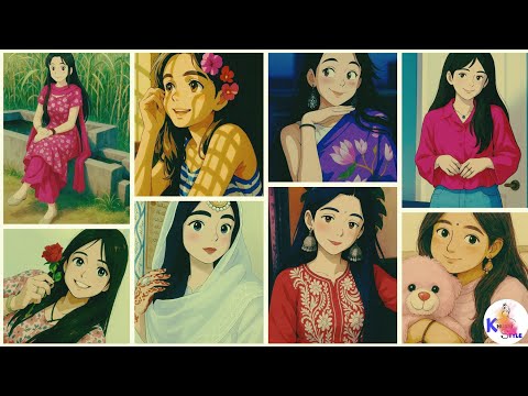 cartoon girls dp ๐๐ฆ cartoon girls dpz |๐ท#snapchat #youtube