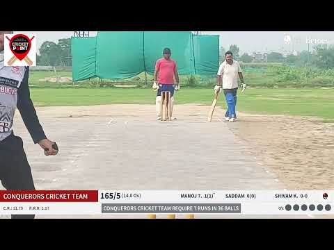 MCC(MYSTERY CRICKET CLUB) vs Conquerors Cricket Team Live Cricket Match | Cricket Point Weekday Mo