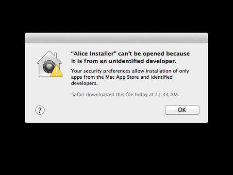 How to install Alice on Mac 10.7 Lion
