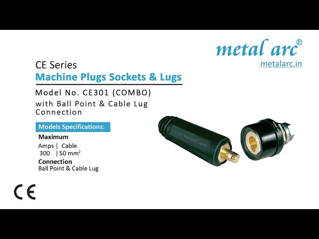 Machine Plugs And Sockets - metal arc - Welding Machine Cable Plugs and ...