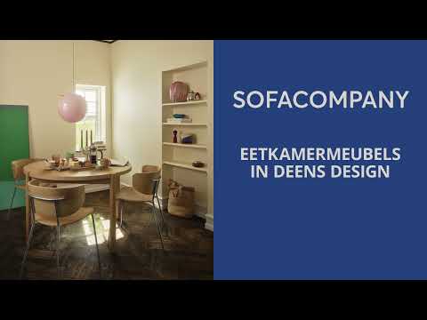 NL: Eetkamermeubels in Deens design met 10 jaar garantie