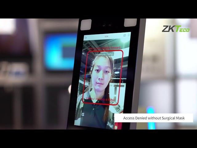 ZKTeco Face Recognition Device - Zkteco No Touch Speed Face Low Cost ...