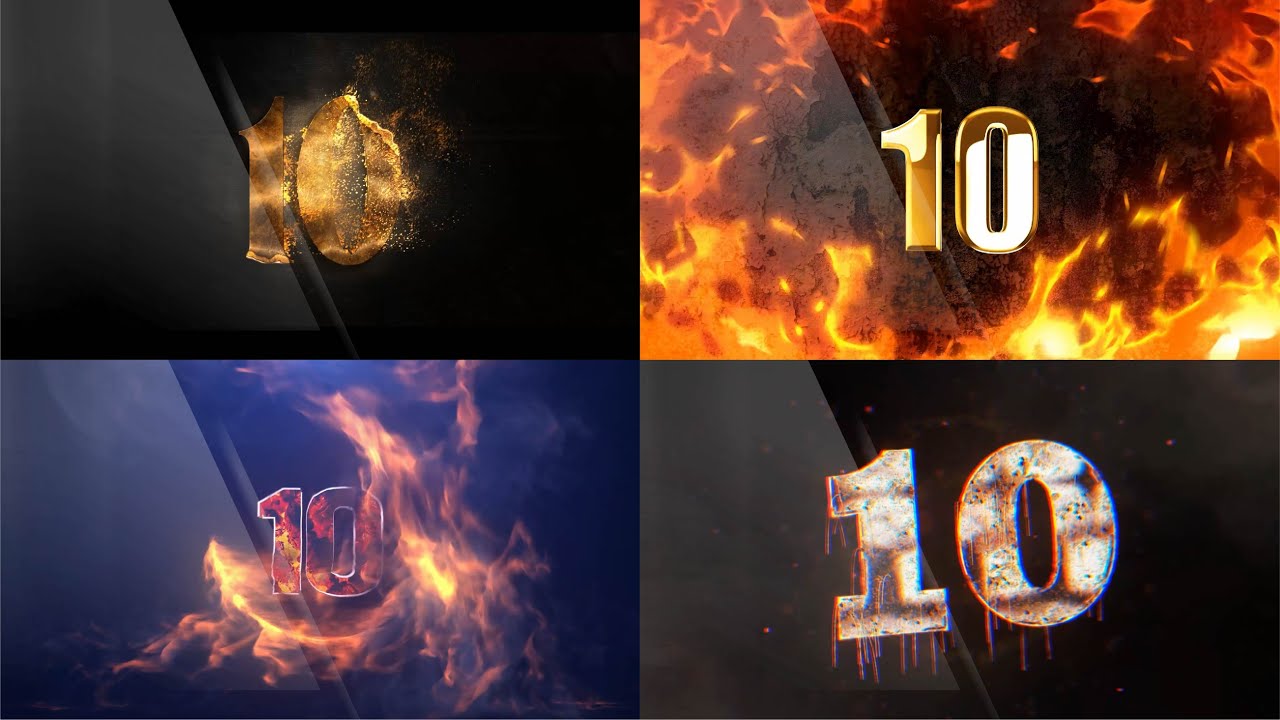 Flame Fire: The World's 4 Mindblowing 10-Second Countdowns
