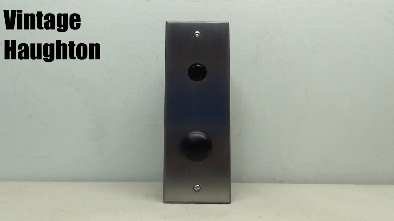 Wiring a Vintage Haughton Elevator Button