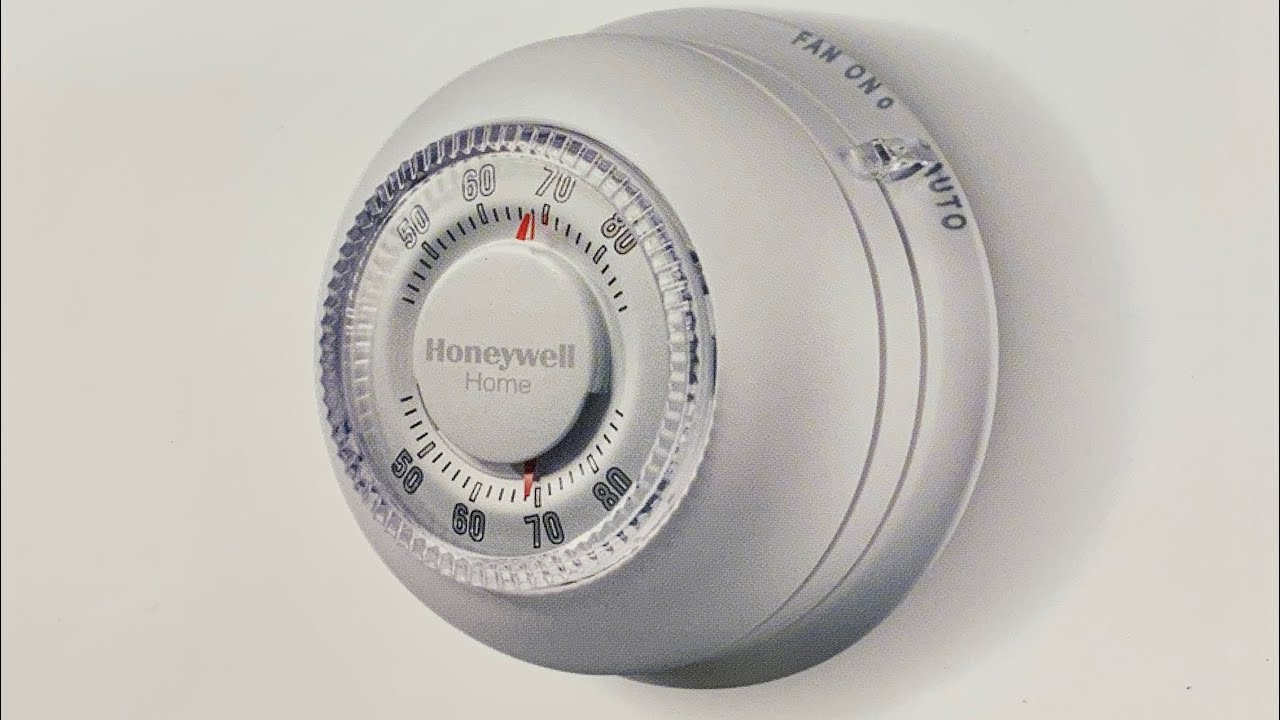 How to install Honeywell Thermostat. How to change Thermostat CT87N. Non-Programable Thermostat