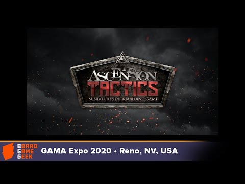 Ascension Tactics: Miniatures Deckbuilding Game — game preview at GAMA Expo 2020