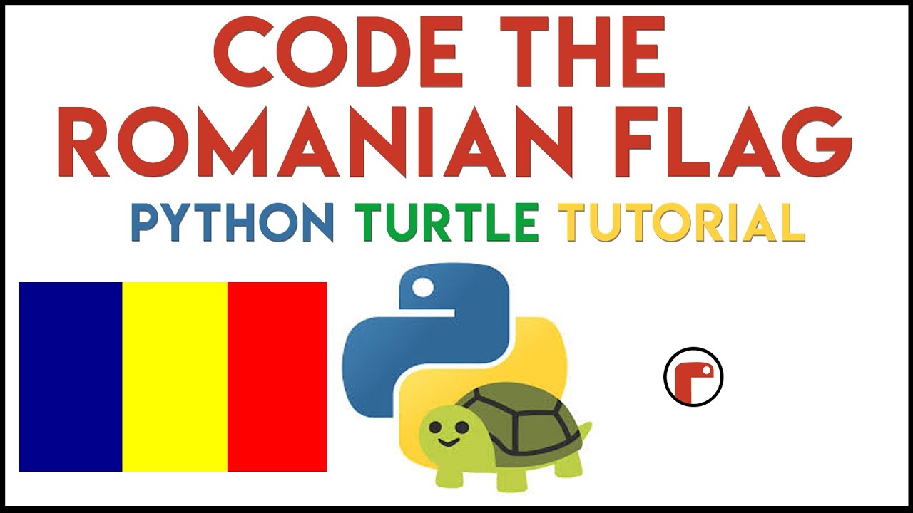 Python Turtle - Code the Romanian Flag Tutorial