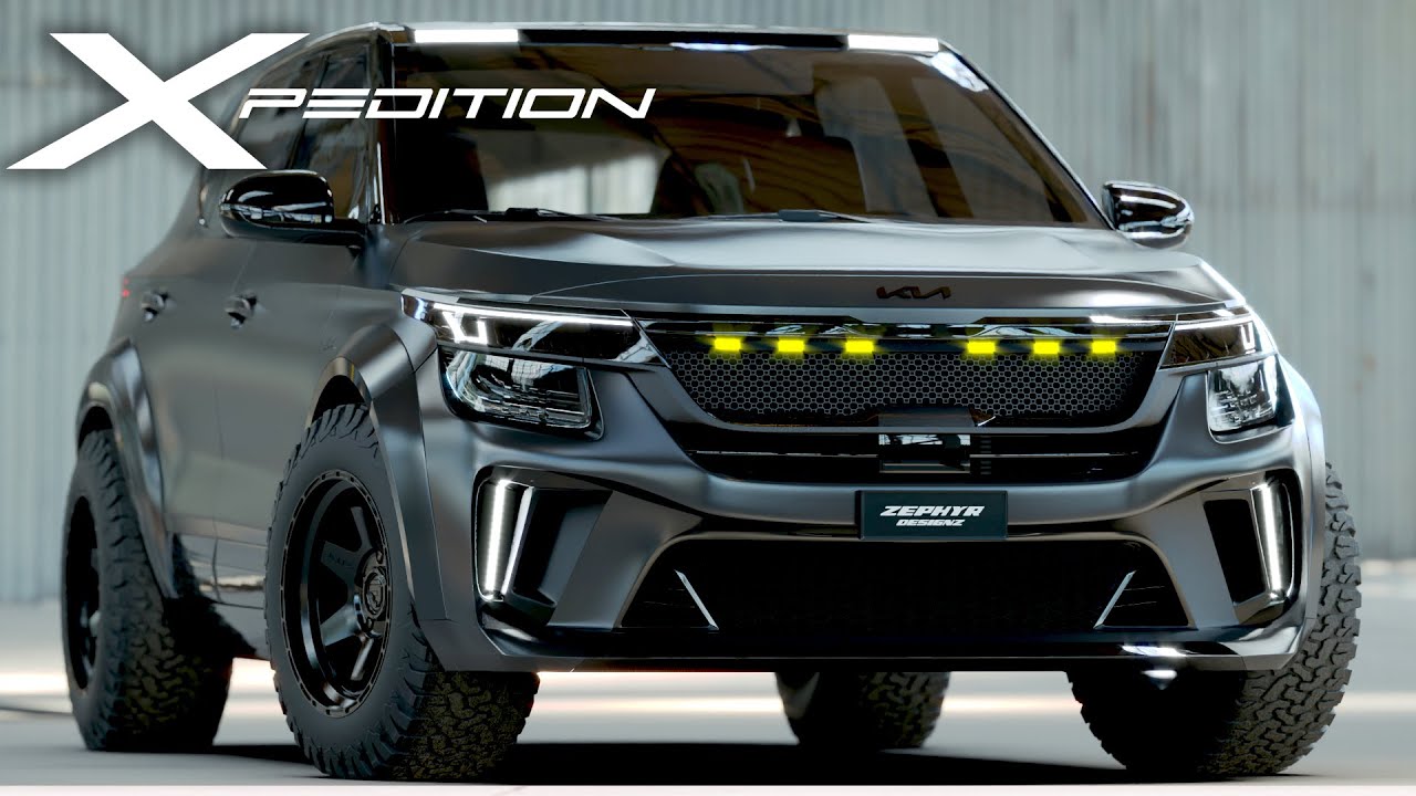 KIA SELTOS Xpedition 2023 Concept by Zephyr Designz