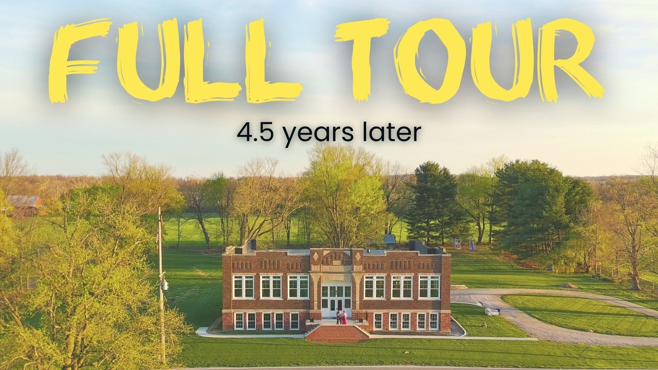 This School Is Now our Family Home… Come Inside! (UPDATED Full Tour!)