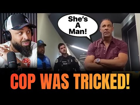 Cop Arrrested after Trans Woman Tricks Him in Bedroom Fight Breakout!