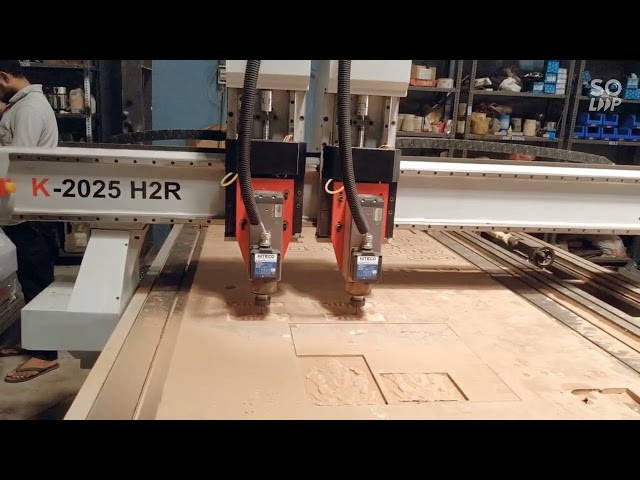Carving Machine - Double Head CNC Wood Carving Machine Manufacturer ...