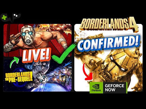 BORDERLANDS 4 is CONFIRMED for GeForce Now! Borderlands Series LIVE!