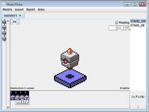 ModelMaker - Sprite-Sheet Based Animation Tool Demo