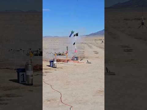 Model Rocket becomes a tiki torch!