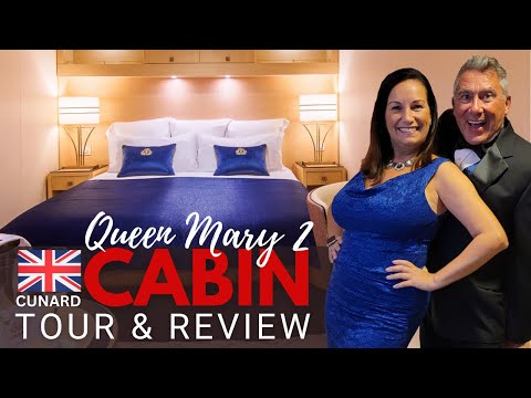 Cunard Queen Mary 2 - Cabin 6198 - Inside Room Tour & Review (2024)