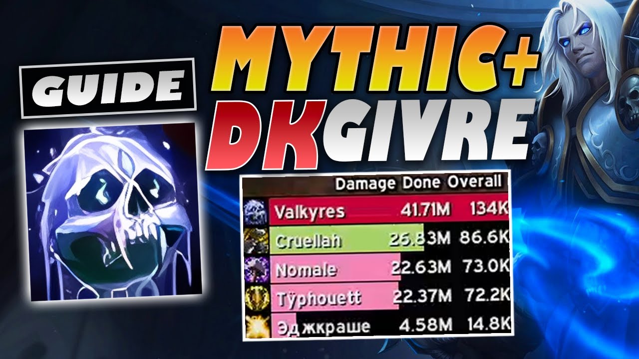 Le Guide COMPLET du DK Frost en Mythic+ l SAISON 2 de DRAGONFLIGHT ...