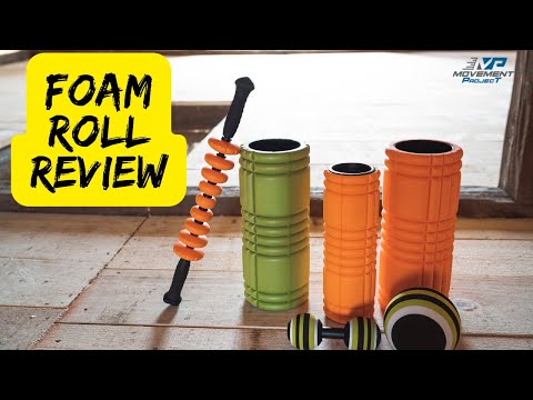 Foam Roll Review - PT Explains and Reviews 4 Muscle Rollers