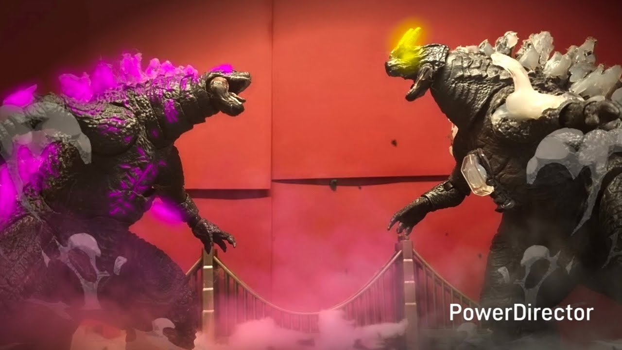 Godzilla vs. Space Godzilla, Supernova (Part 1) Stop Motion.