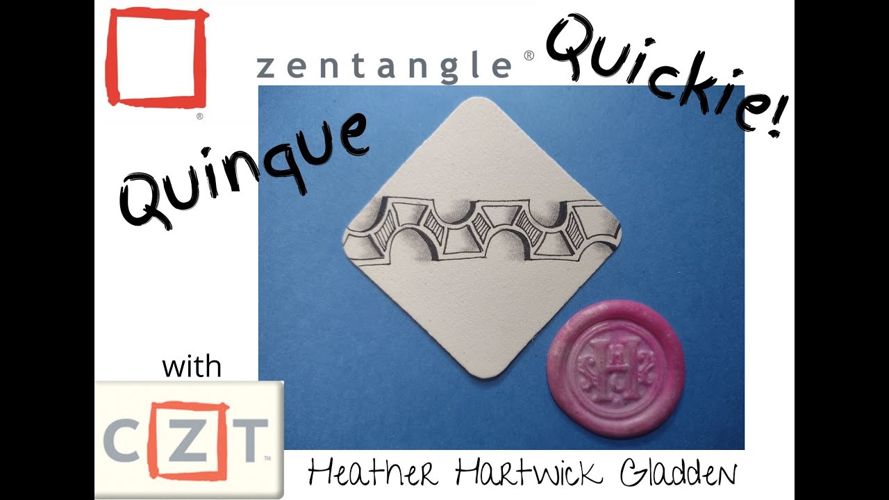 Quinque | Zentangle® Quickie