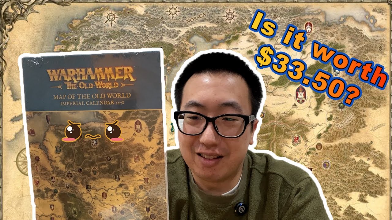 Is The Paper Warhammer: The Old World Map Worth $33.50