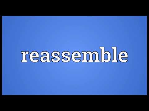 Reassemble Meaning