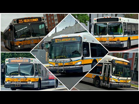 MBTA Bus & Subway Action: Transportation at Greater Boston [ft. @awh.a1ice!] ~ [June 2023]